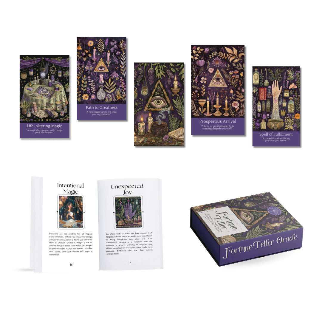 Fortune Teller Oracle Card Deck by Soul Sticks 🔮 – Earth & Ether ...